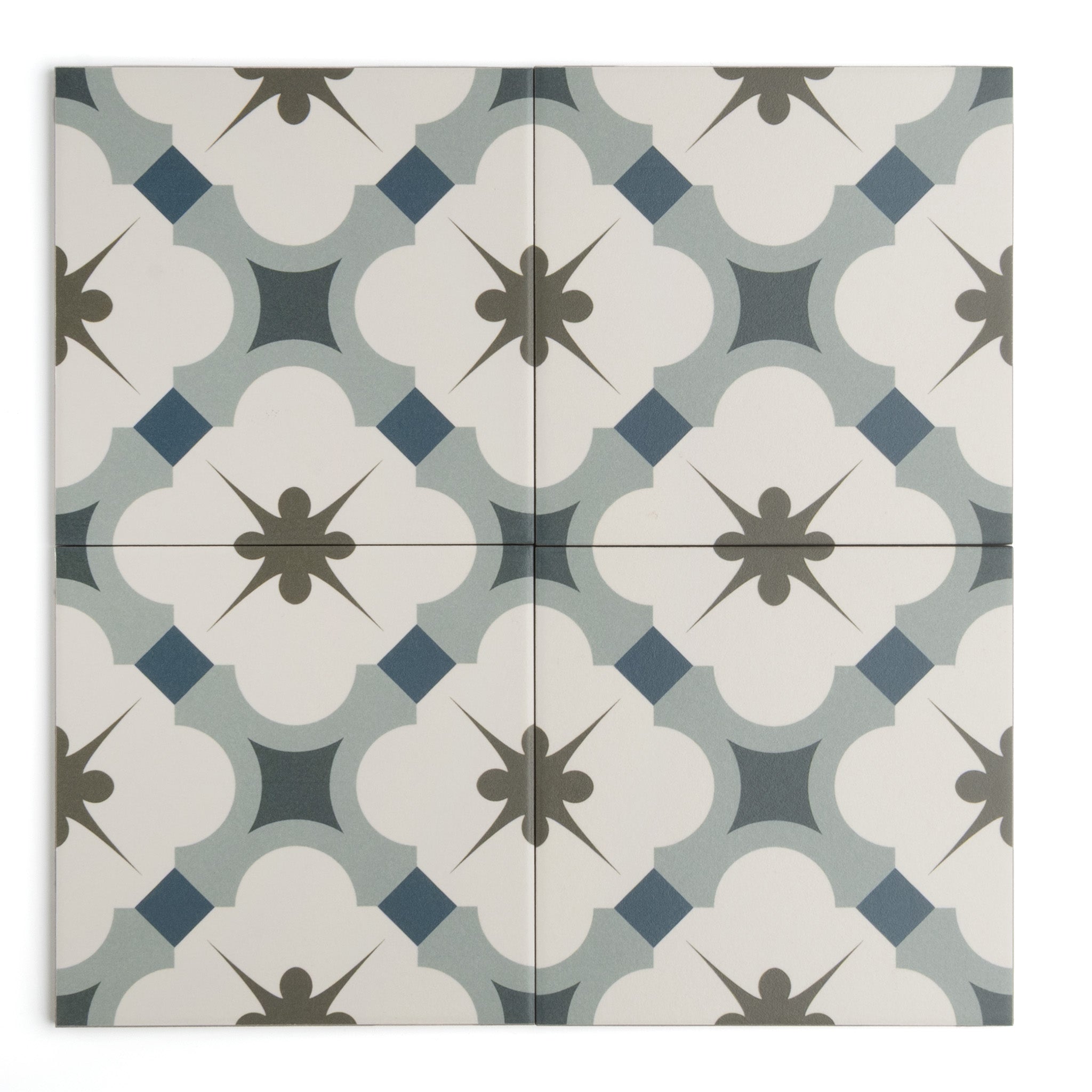 Amara Azul Patterned Tile – Porcelain Superstore