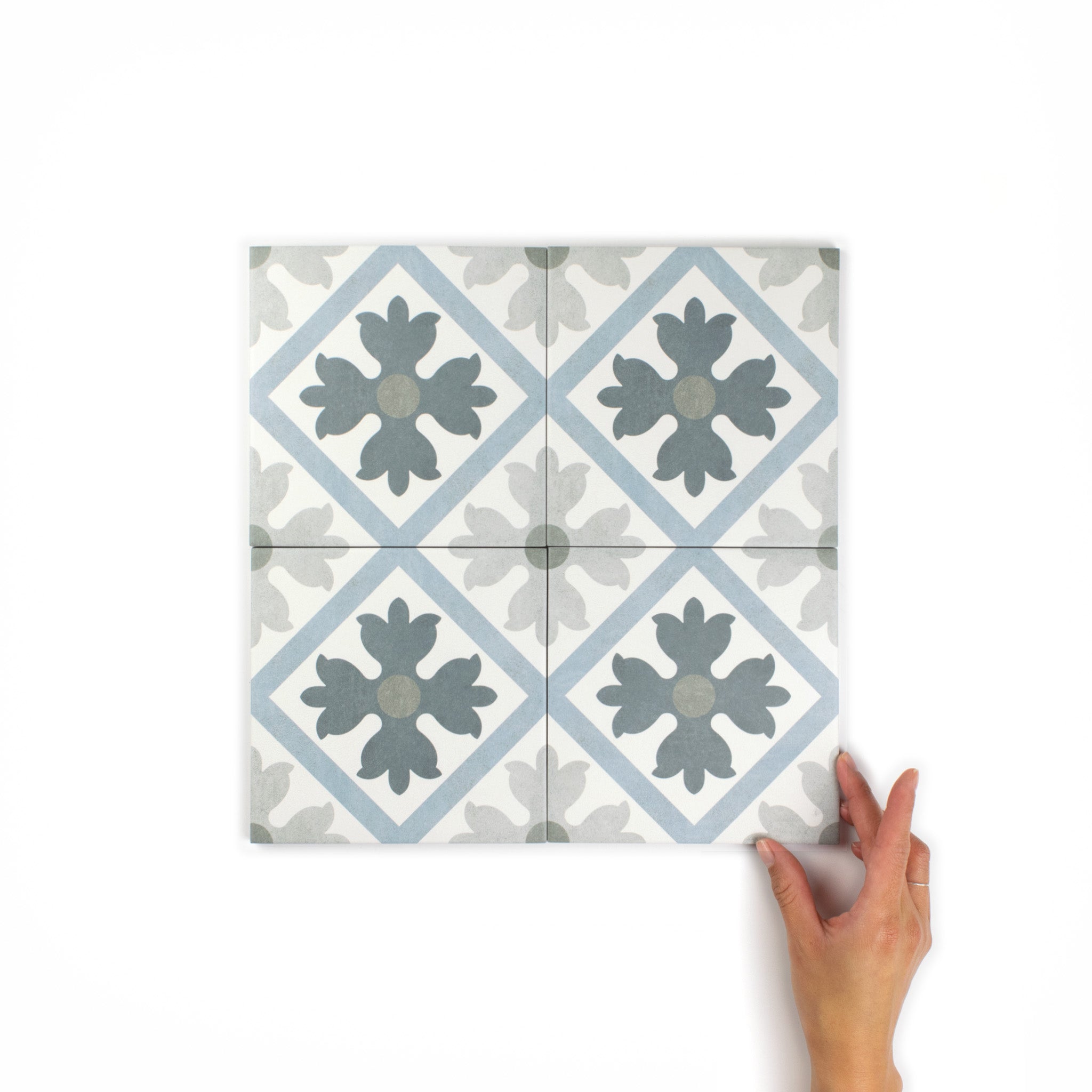 Bella Blue Pattern Tile – Porcelain Superstore
