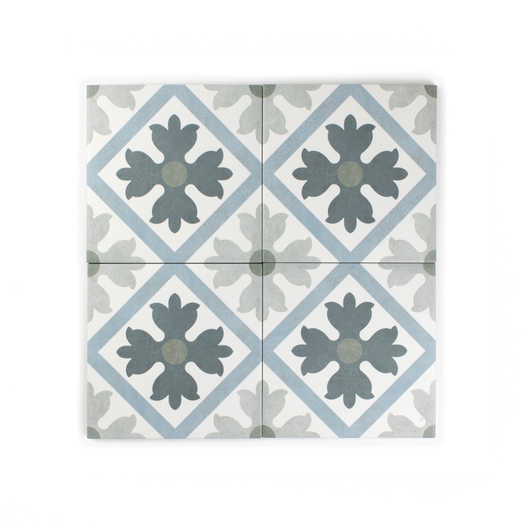 Bella Blue Pattern Tile – Porcelain Superstore