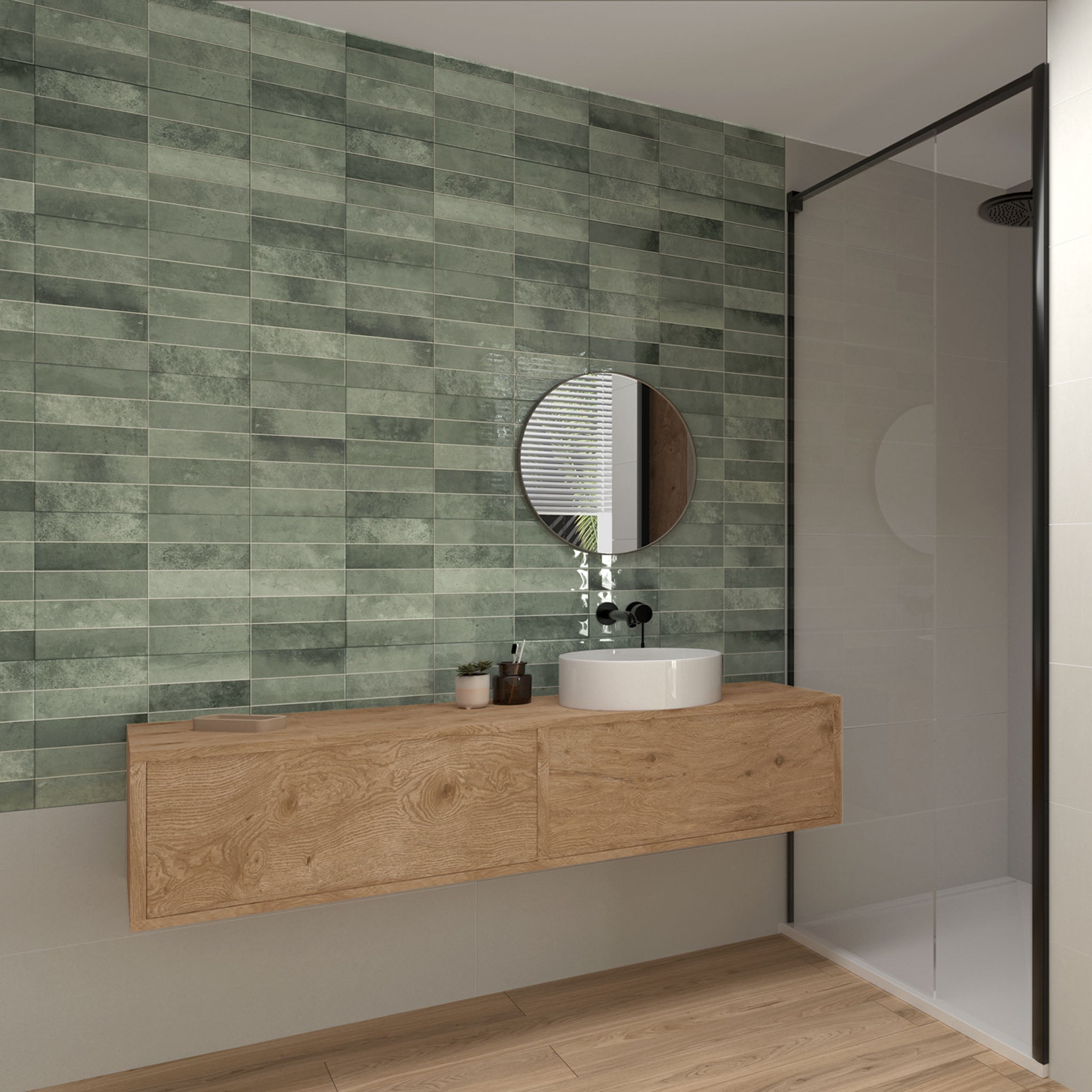 Capri Green Tile – Porcelain Superstore