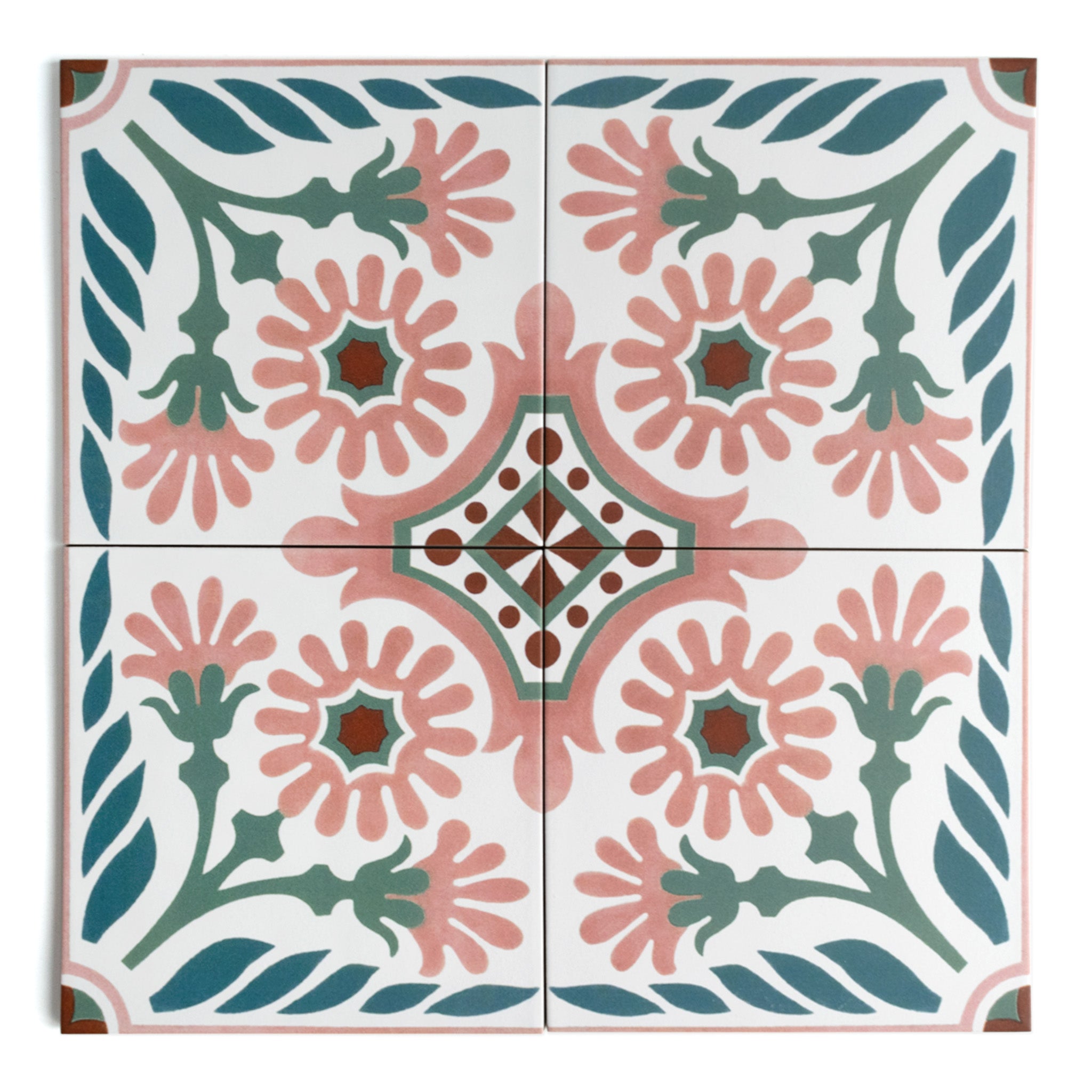 Carnaby Pink Patterned Tile – Porcelain Superstore