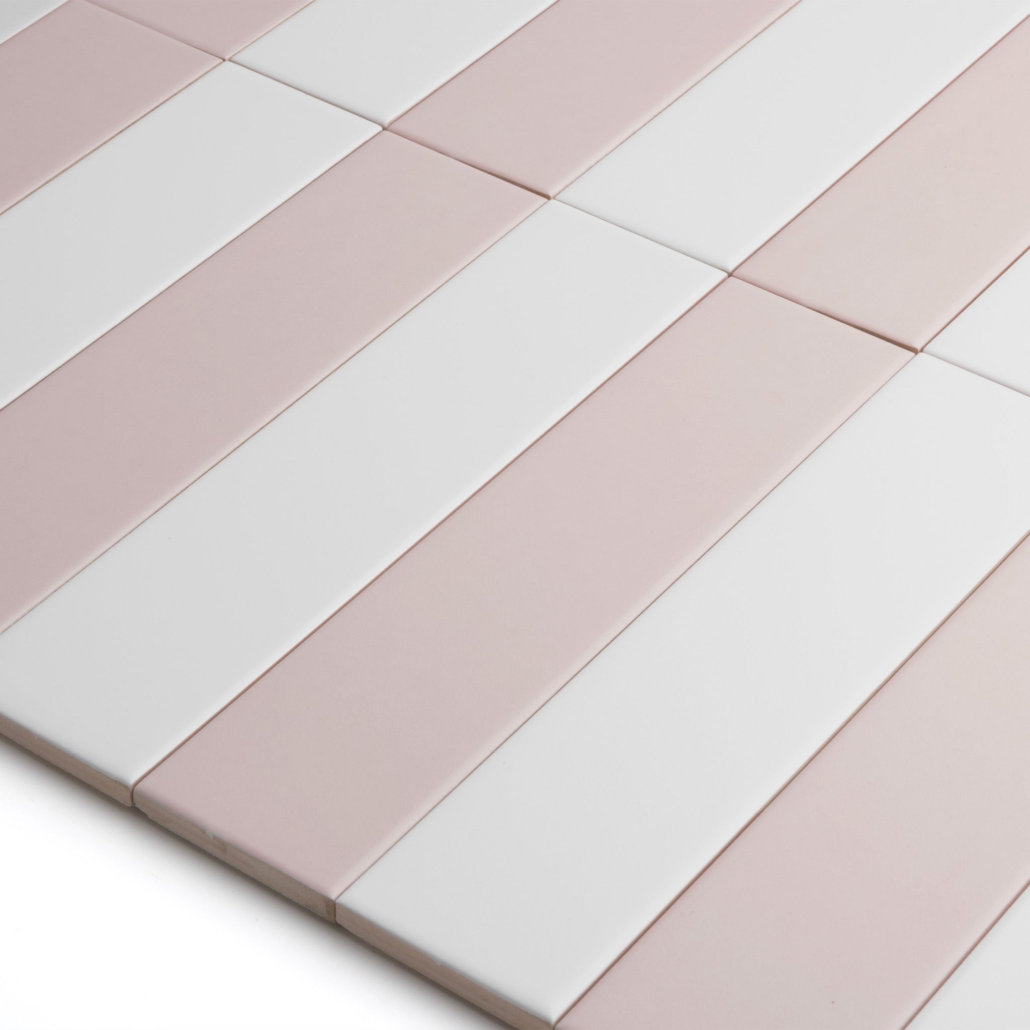 Fluted Stripes Pink – Porcelain Superstore