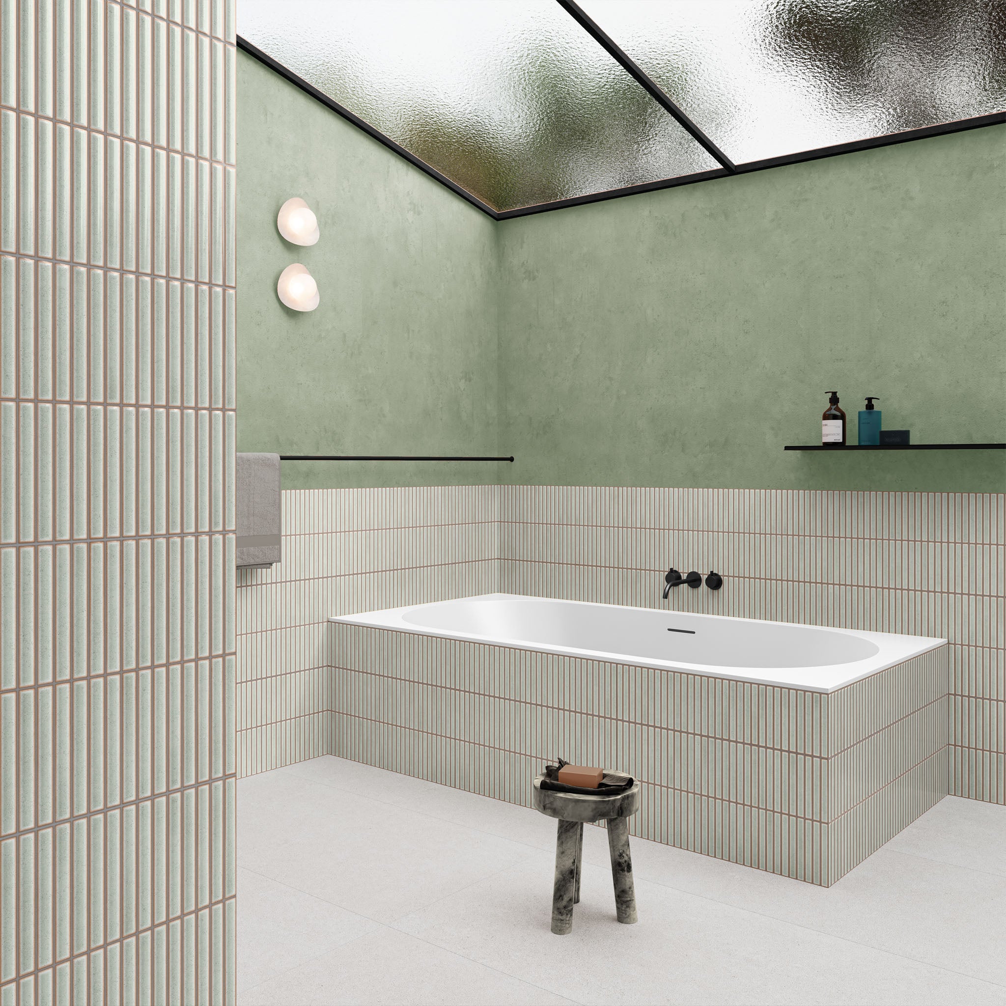 Faenza Sage Tile – Porcelain Superstore