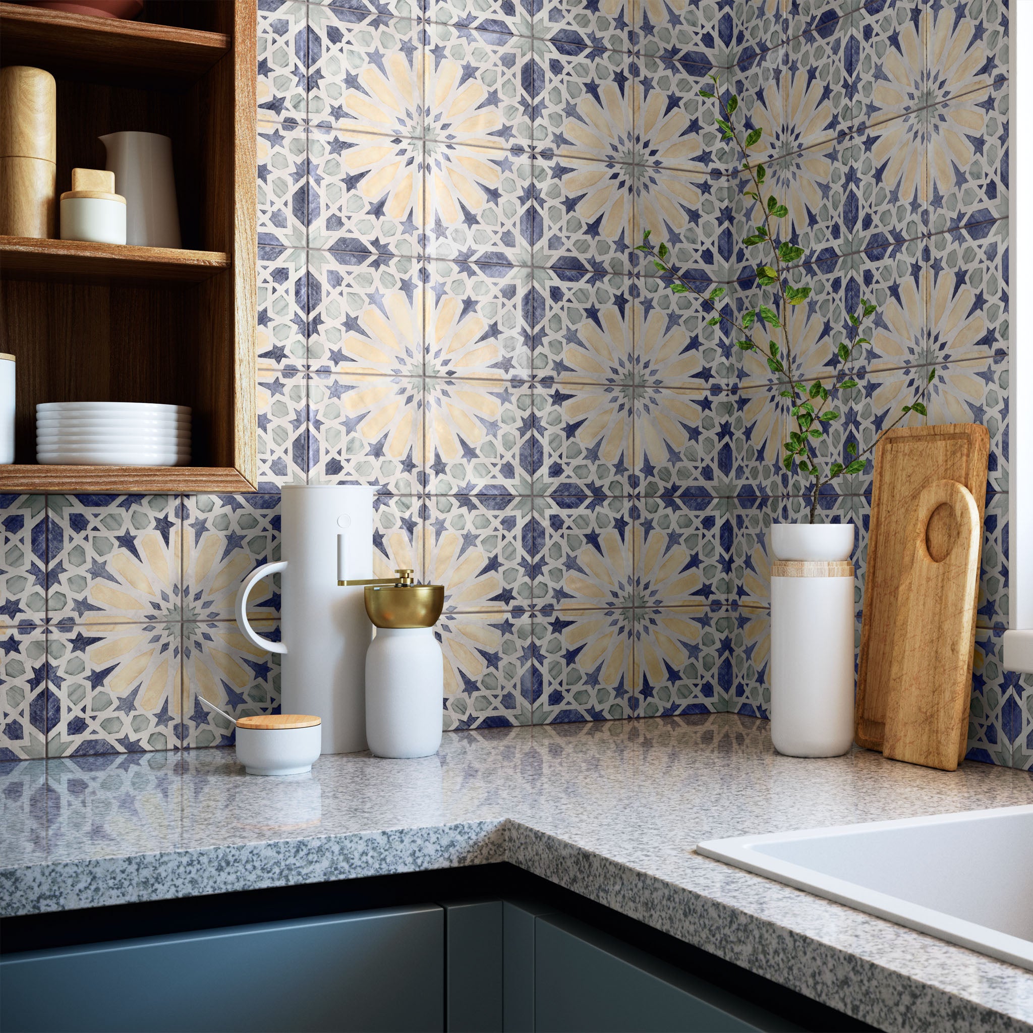 Fiesta Patterned Tile – Porcelain Superstore