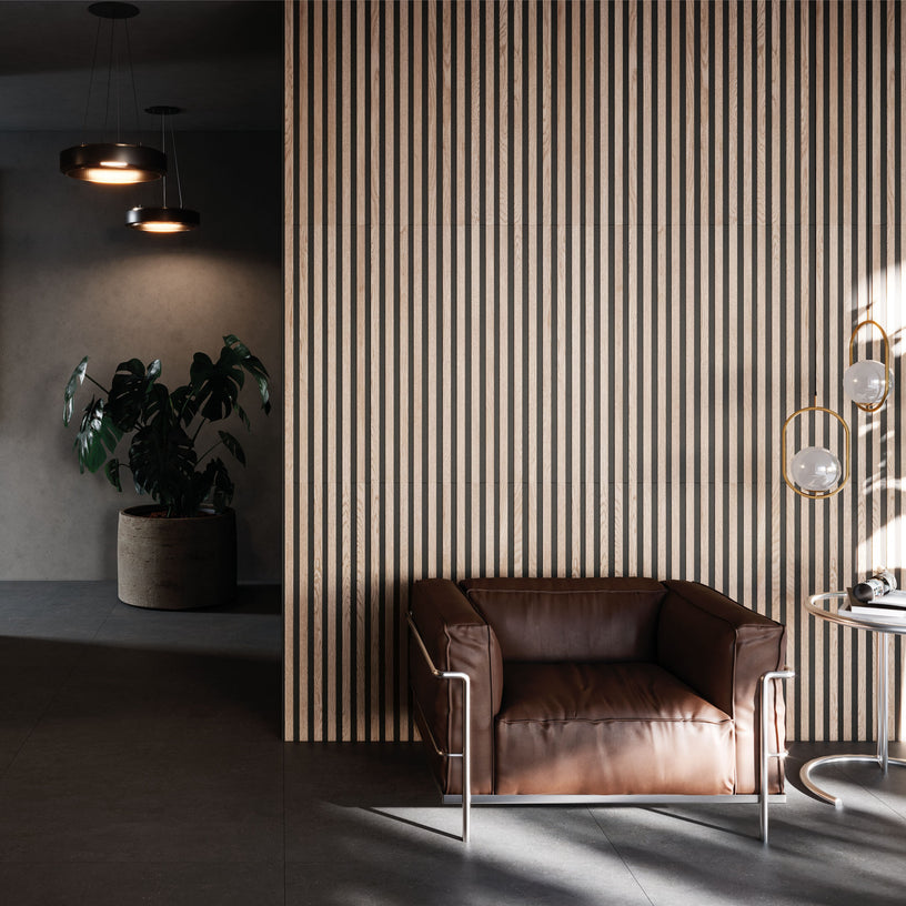 Forest Oak Slat Wood Wall Tile – Porcelain Superstore