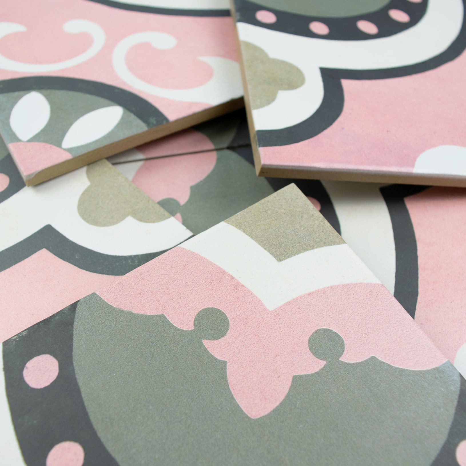 Hanoi Rose Patterned Tile - Porcelain Superstore
