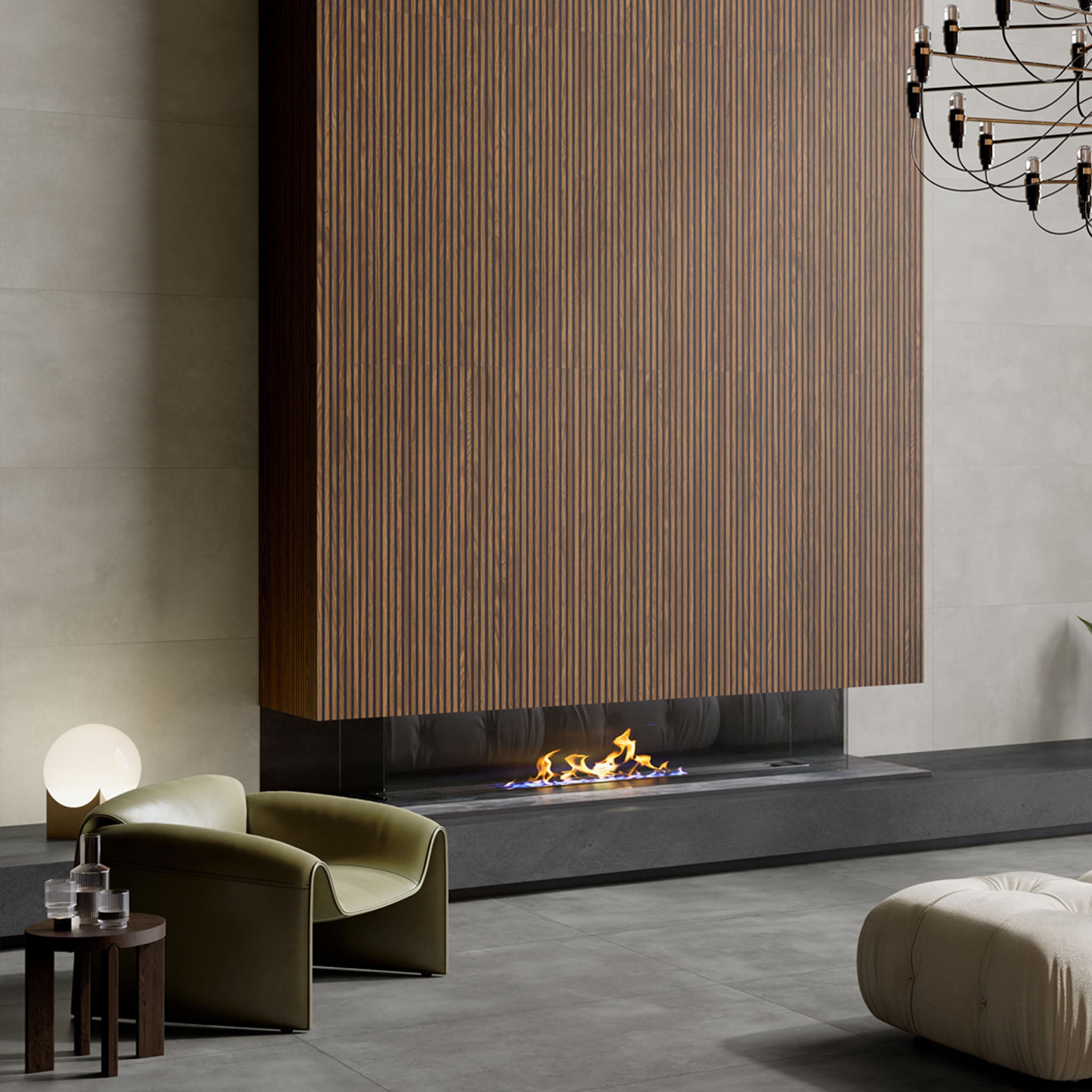 Kinfolk Walnut Slat Wood Wall Tile – Porcelain Superstore