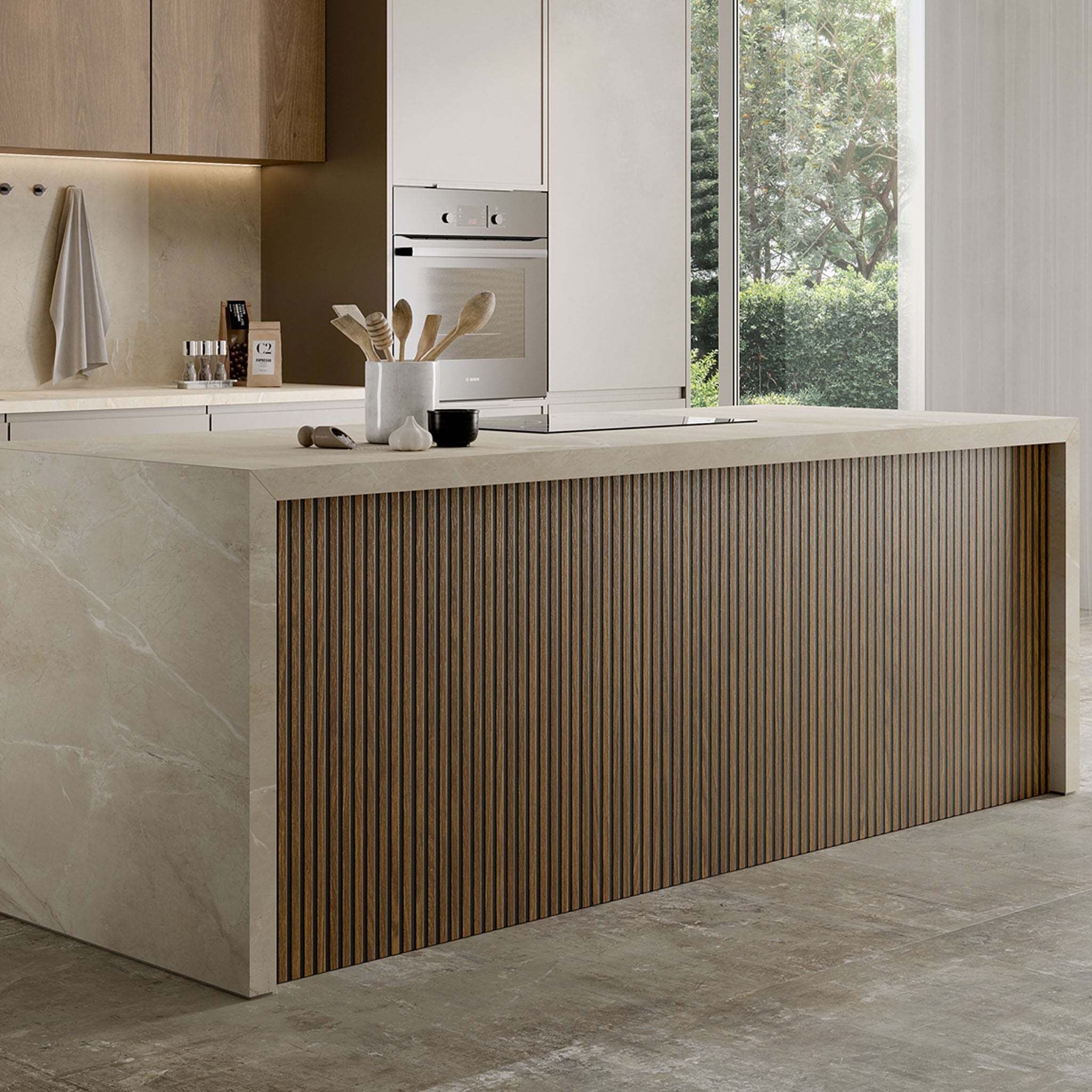 Kinfolk Walnut Slat Wood Wall Tile – Porcelain Superstore