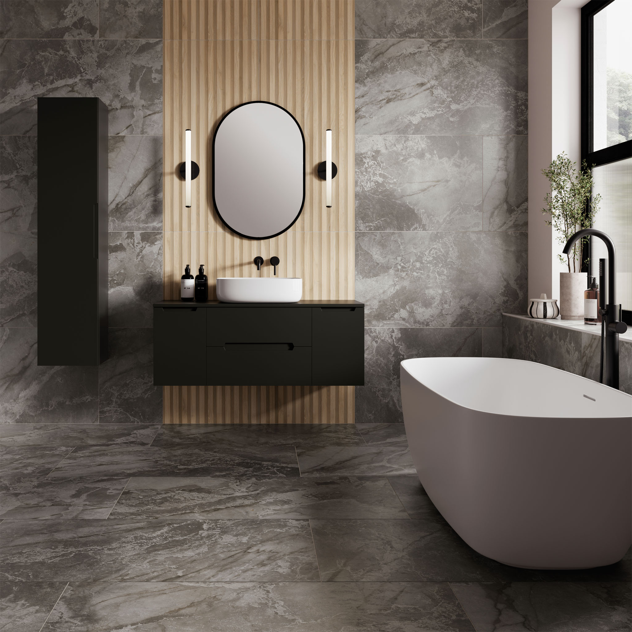 Lithos Grey Tile – Porcelain Superstore
