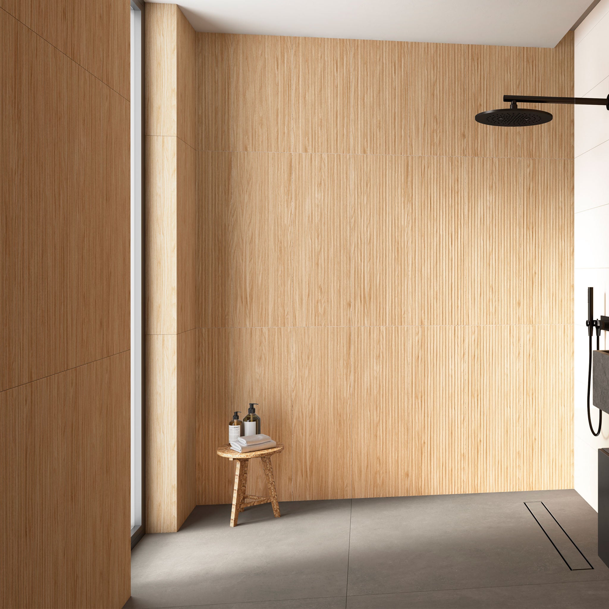 Oslo Oak Fluted Wall Tile – Porcelain Superstore