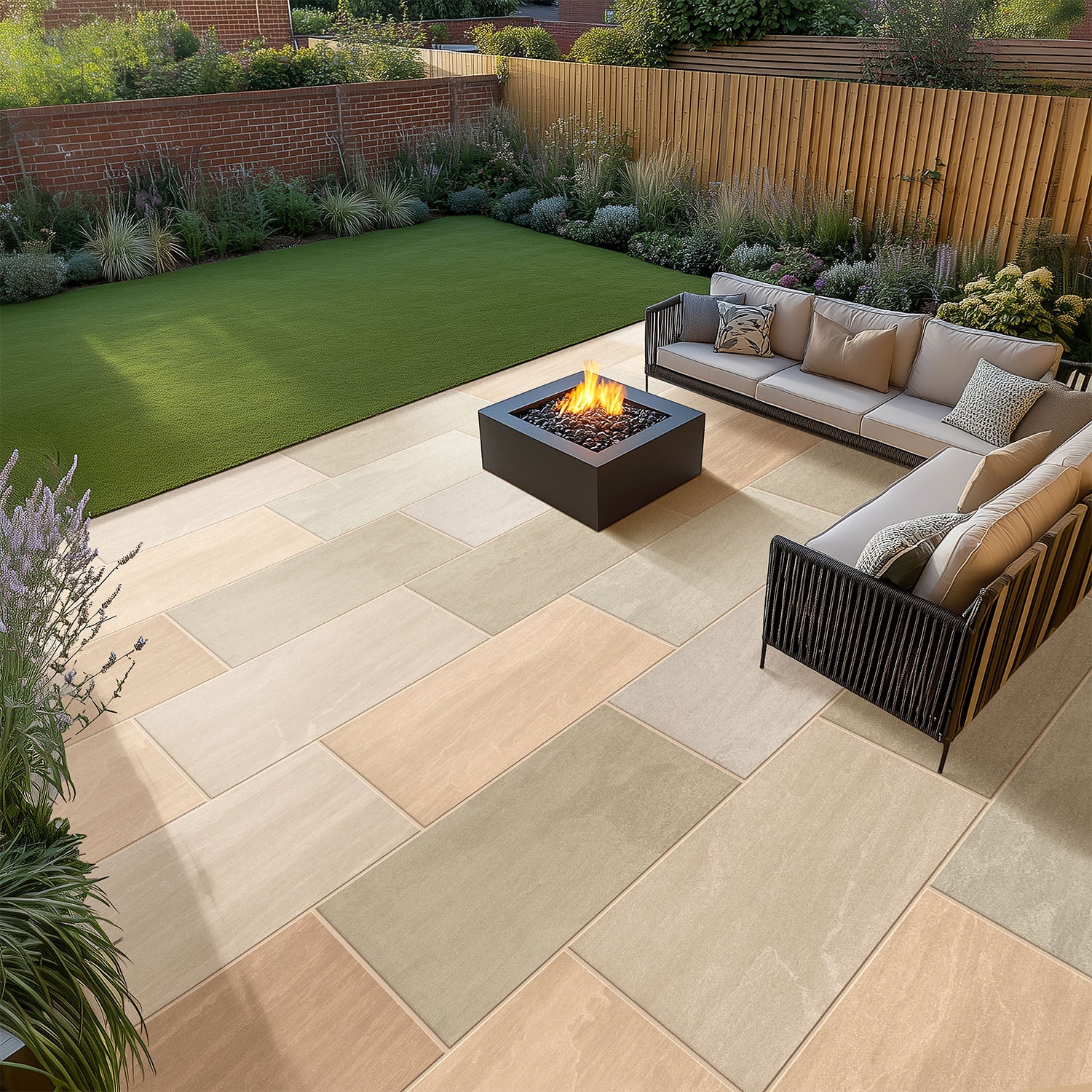 Raj Green 2CM Outdoor Tile – Porcelain Superstore