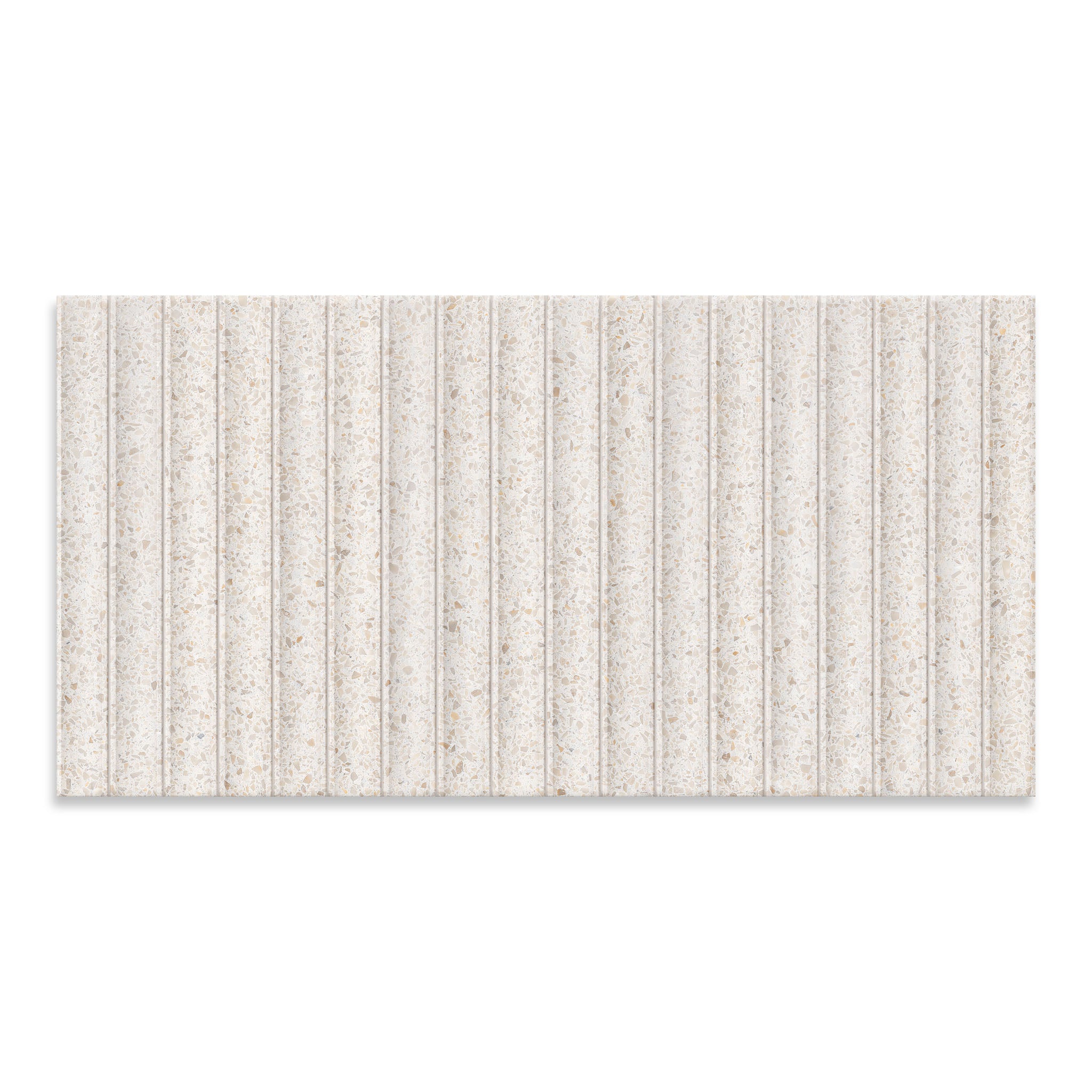 Solace Cream Fluted Tile – Porcelain Superstore