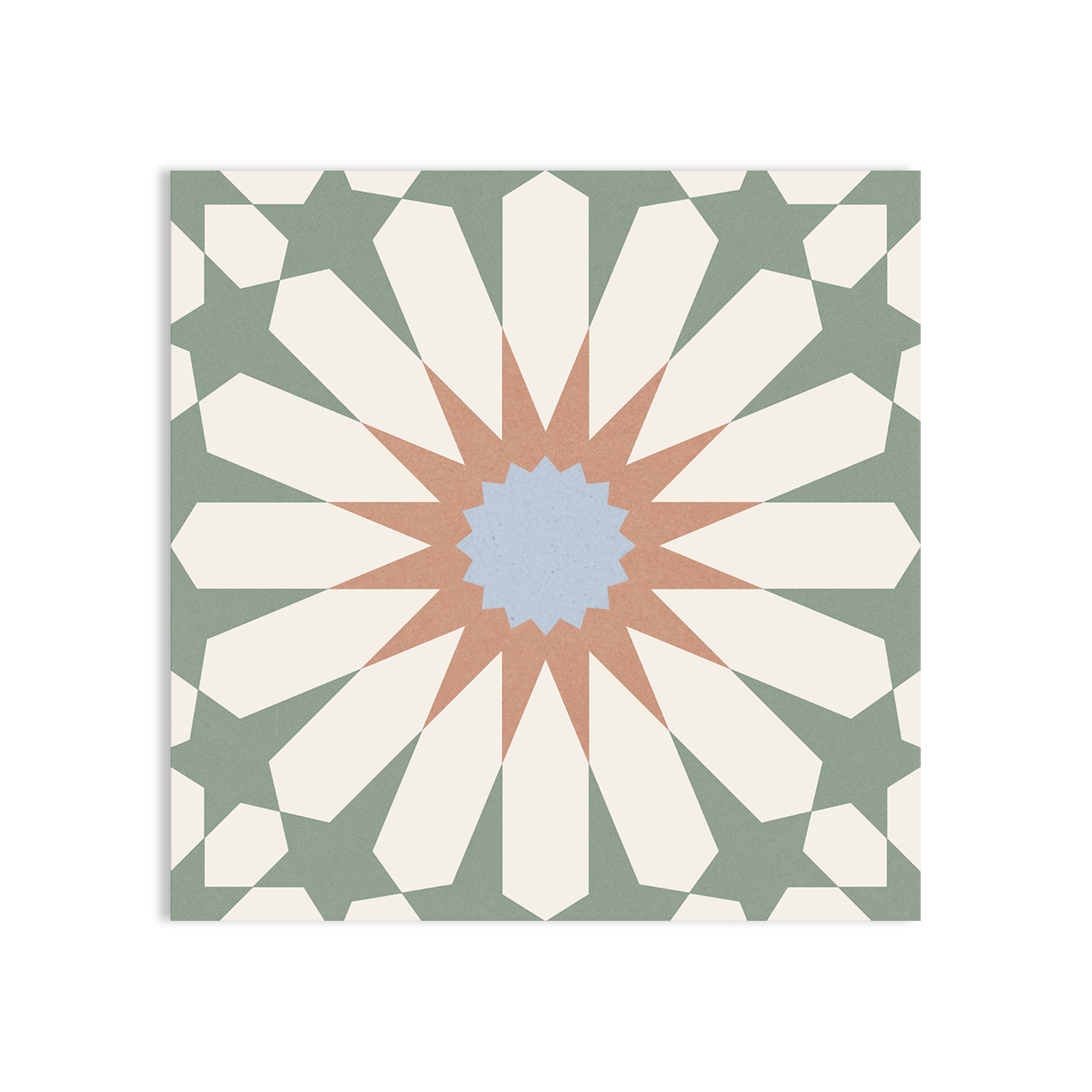 Tropez Mint Patterned Tile – Porcelain Superstore