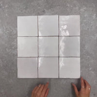 Zellige Pearl Wall Tile - Porcelain Superstore