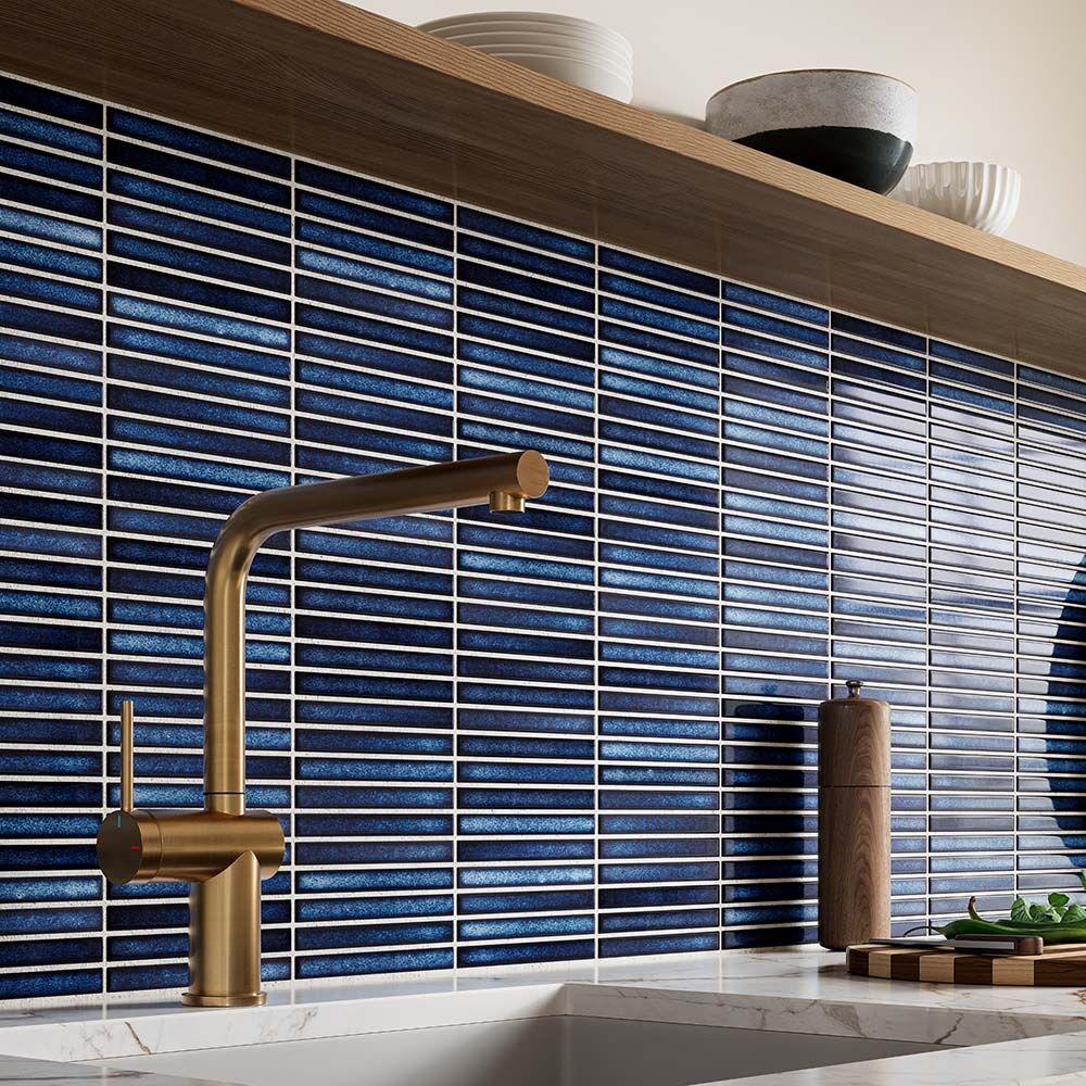 Kit Kat Blue Mosaic Tile – Porcelain Superstore