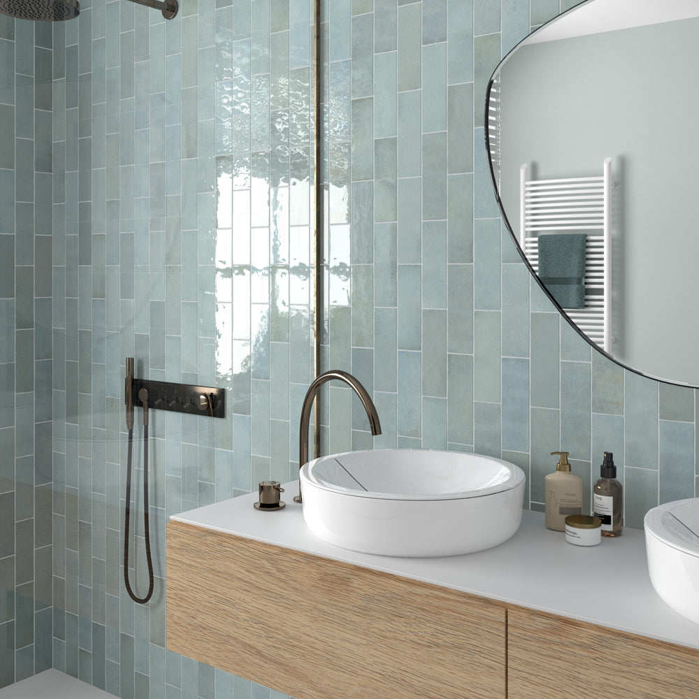 Dpi Aquatile 4 X 8 Toned Gray Bath Tileboard Wall Panel Bathroom Wall