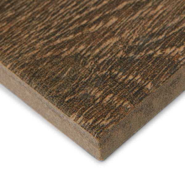 Herringbone Brown Wood Effect Tile - Porcelain Superstore