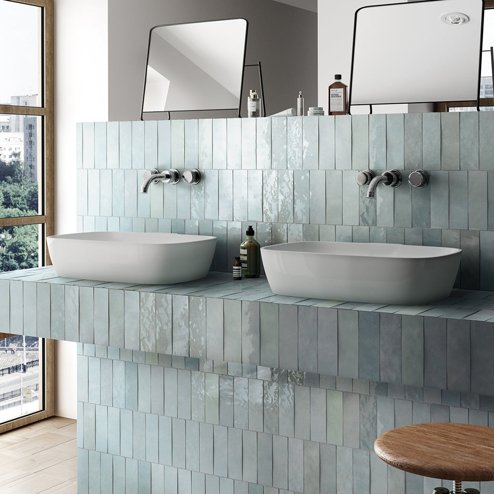 Marais Aqua Wall Tile - Porcelain Superstore