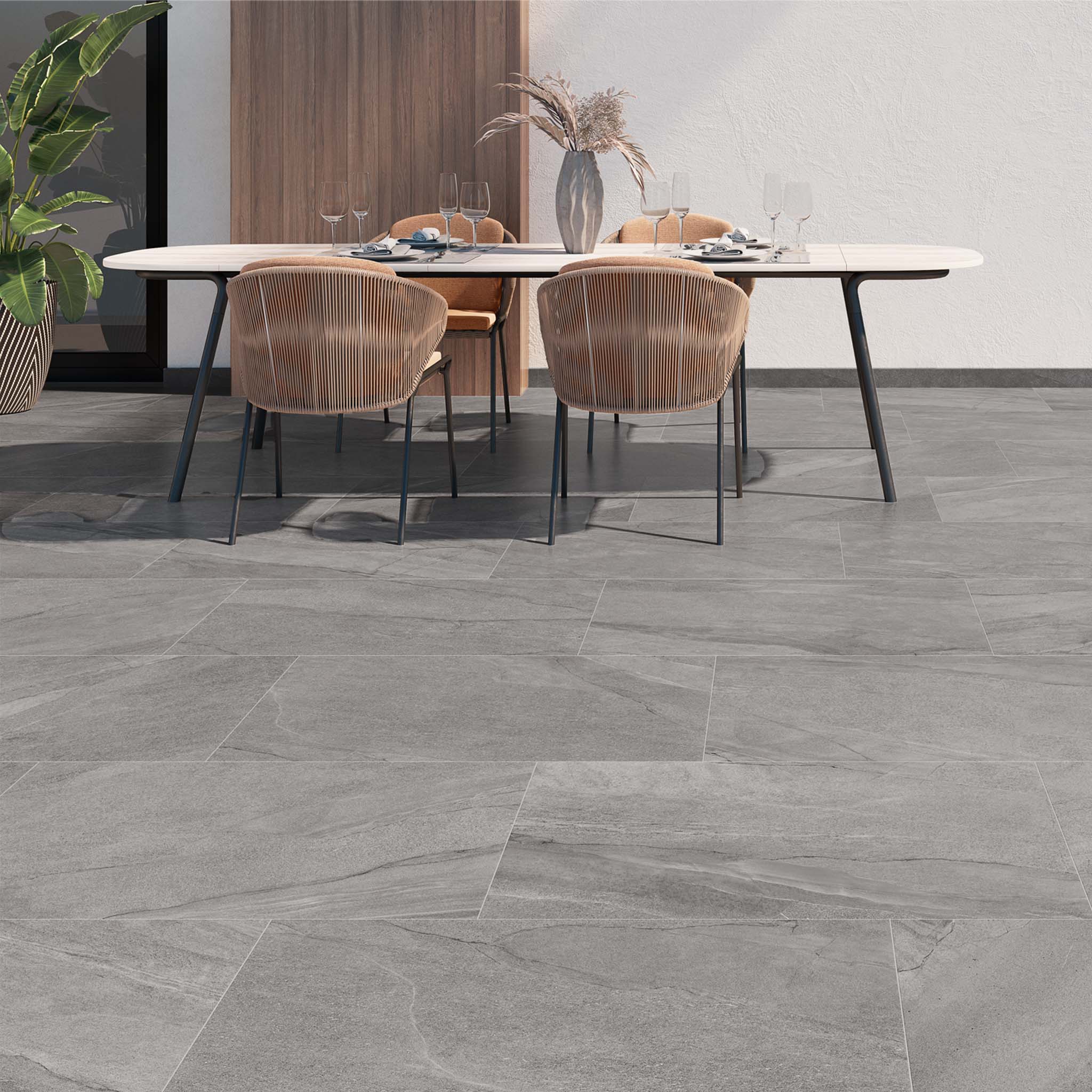 Burlington Grey 2CM Outdoor Tile – Porcelain Superstore