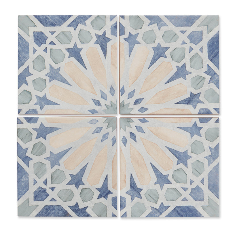 Fiesta Patterned Tile - Porcelain Superstore
