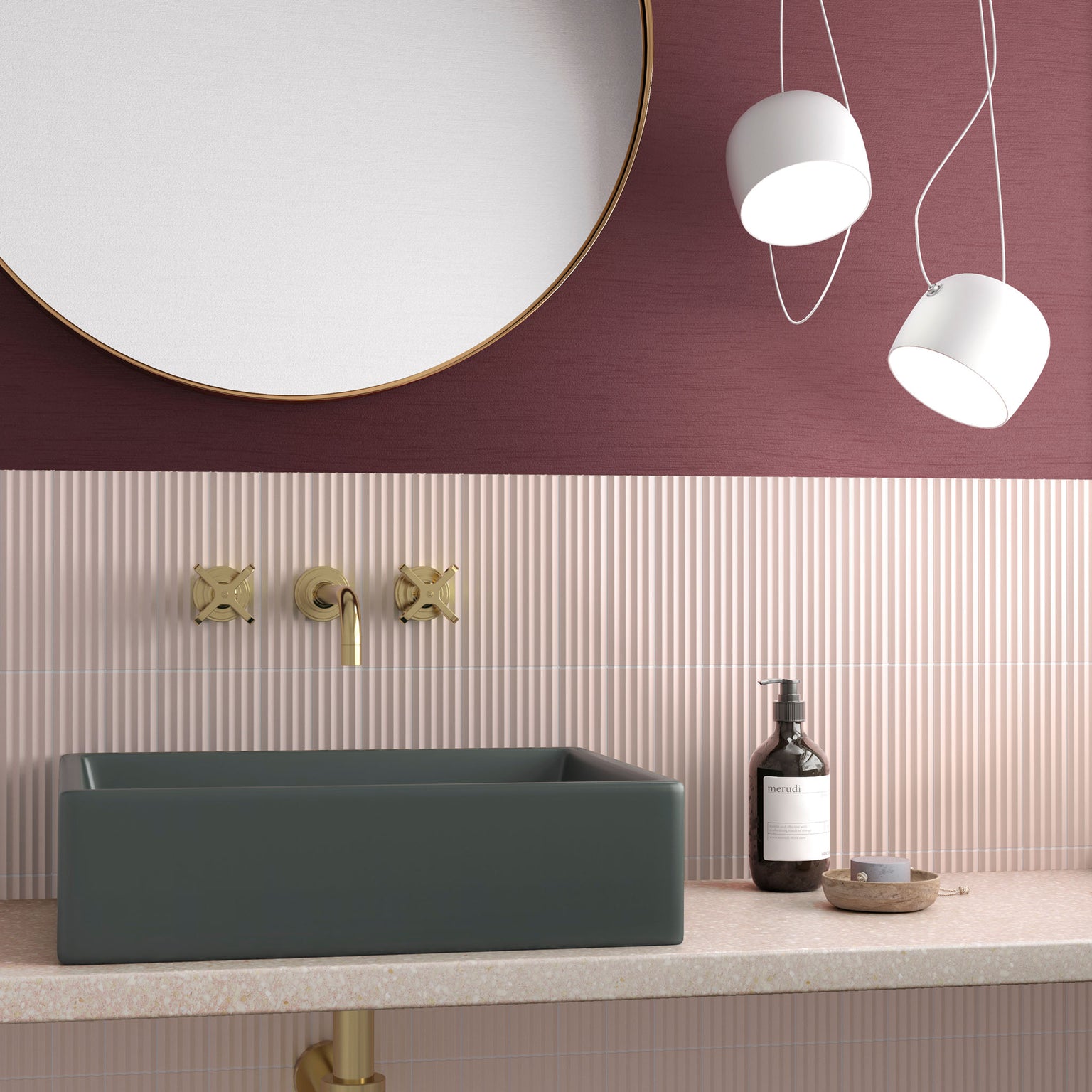 Fluted Tiles for Kitchens & Bathrooms - Porcelain Superstore