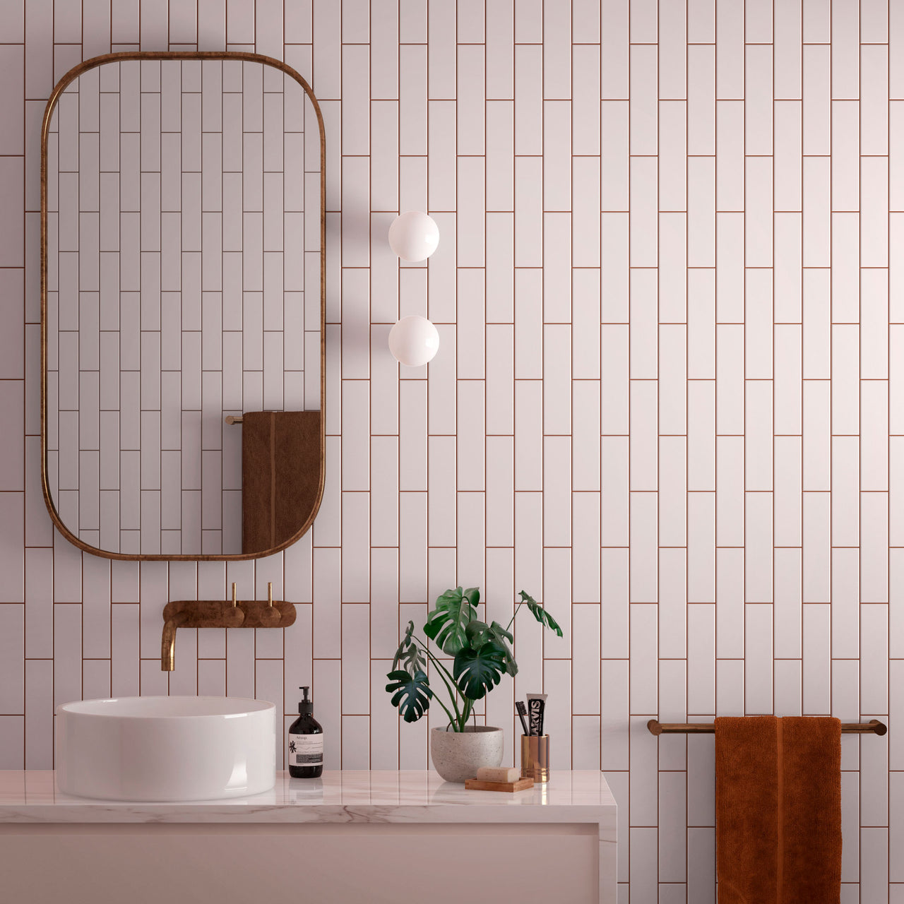 Fluted Pink Decor Wall Tile – Porcelain Superstore