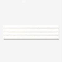 Fluted Snow Decor Wall Tile - Porcelain Superstore