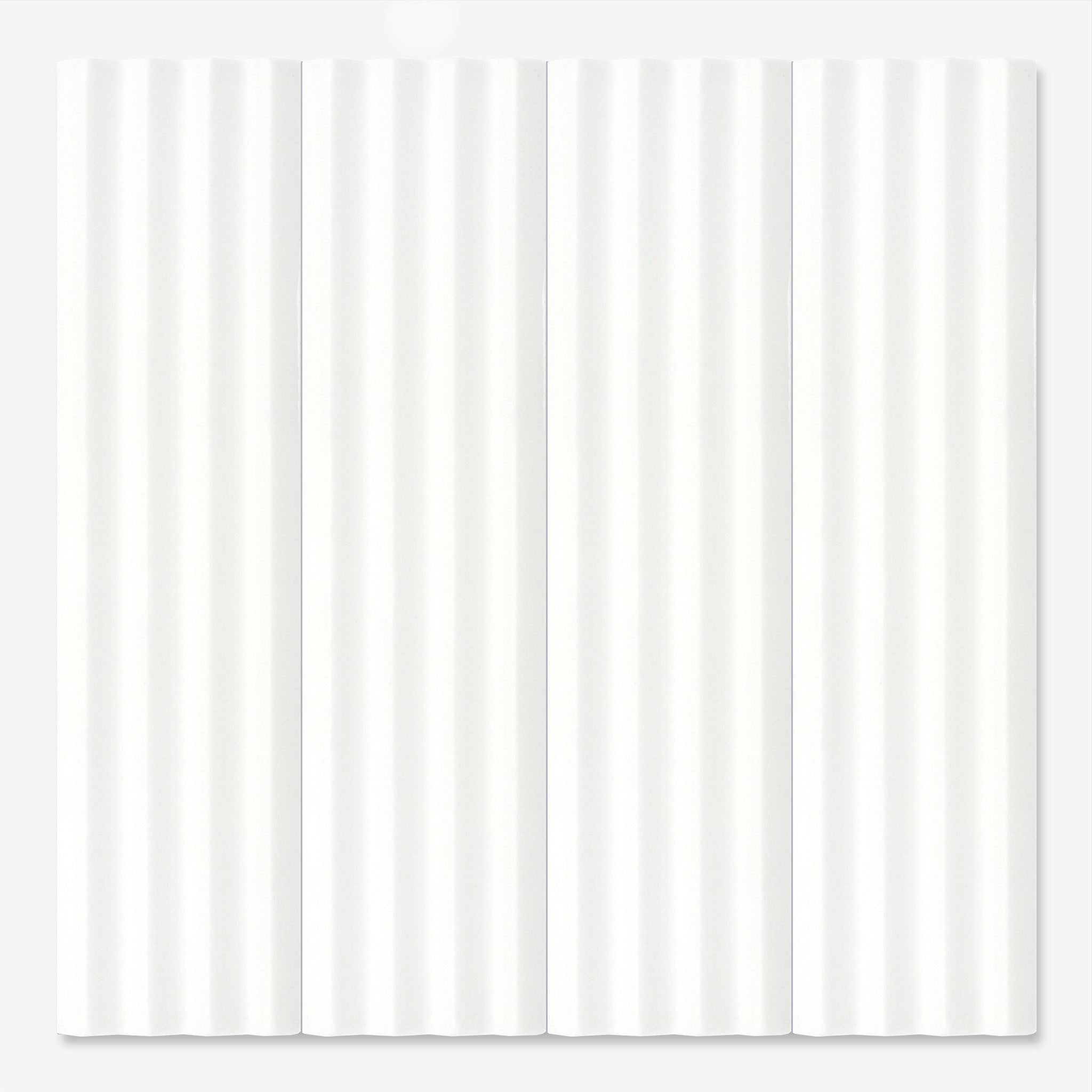 Fluted Snow Decor Wall Tile - Porcelain Superstore