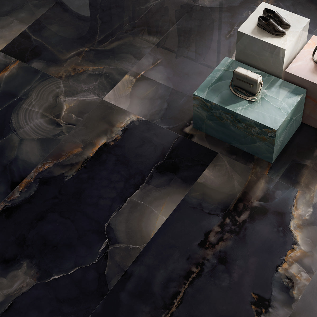 Jewel Onyx Black Tile – Porcelain Superstore