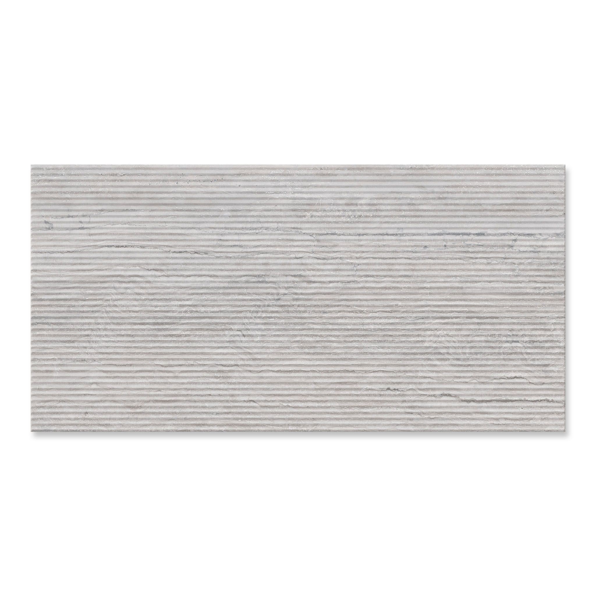 Pantheon Silver Fluted Tile – Porcelain Superstore