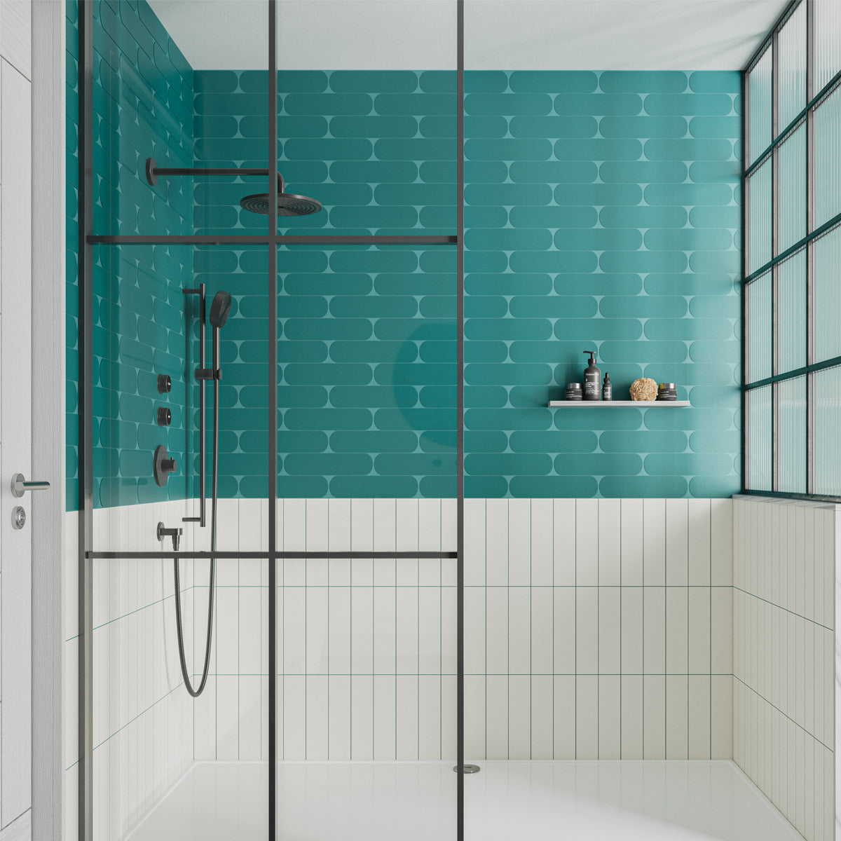 Pop Teal Wall Tile – Porcelain Superstore