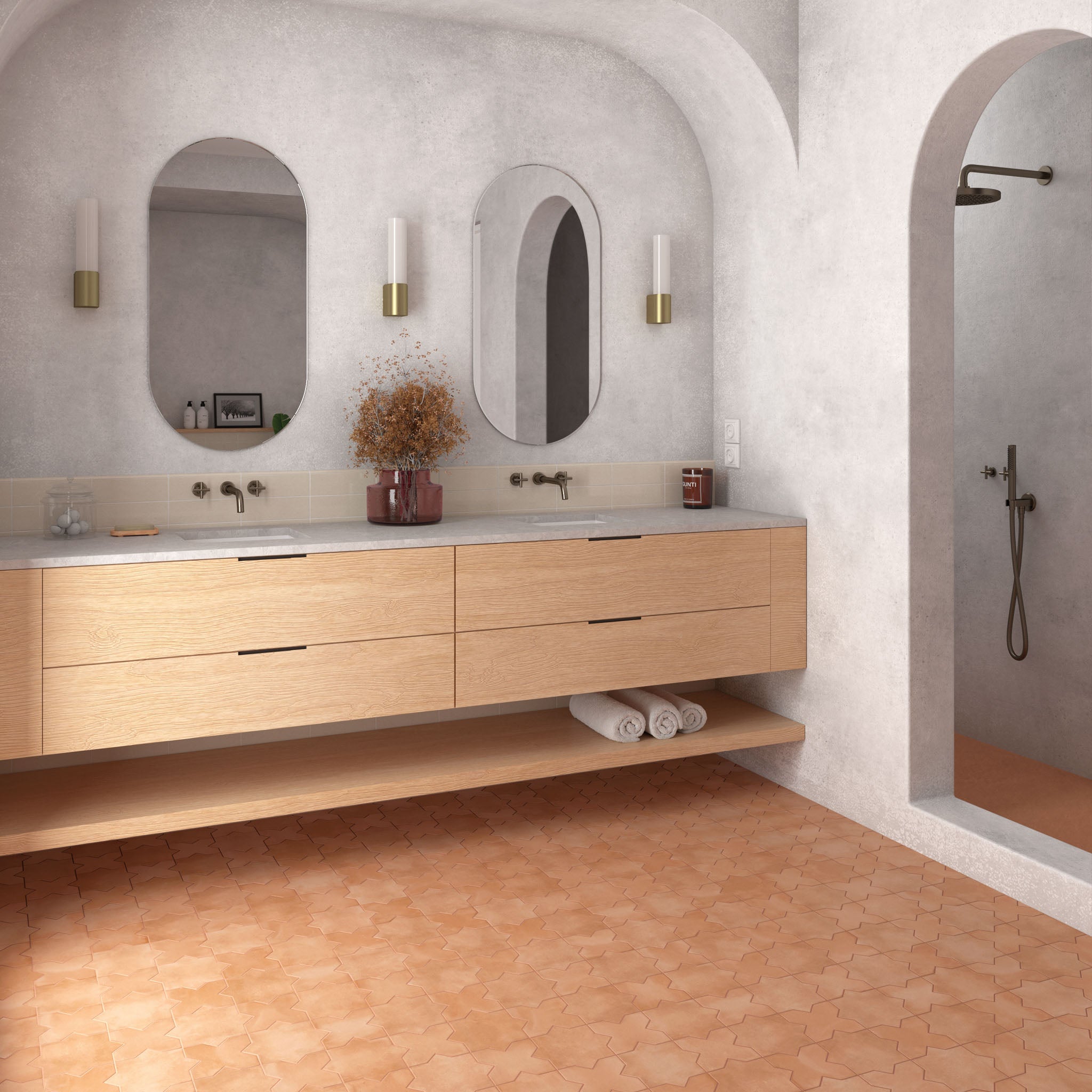 Riad Star Cotto Tile - Porcelain Superstore