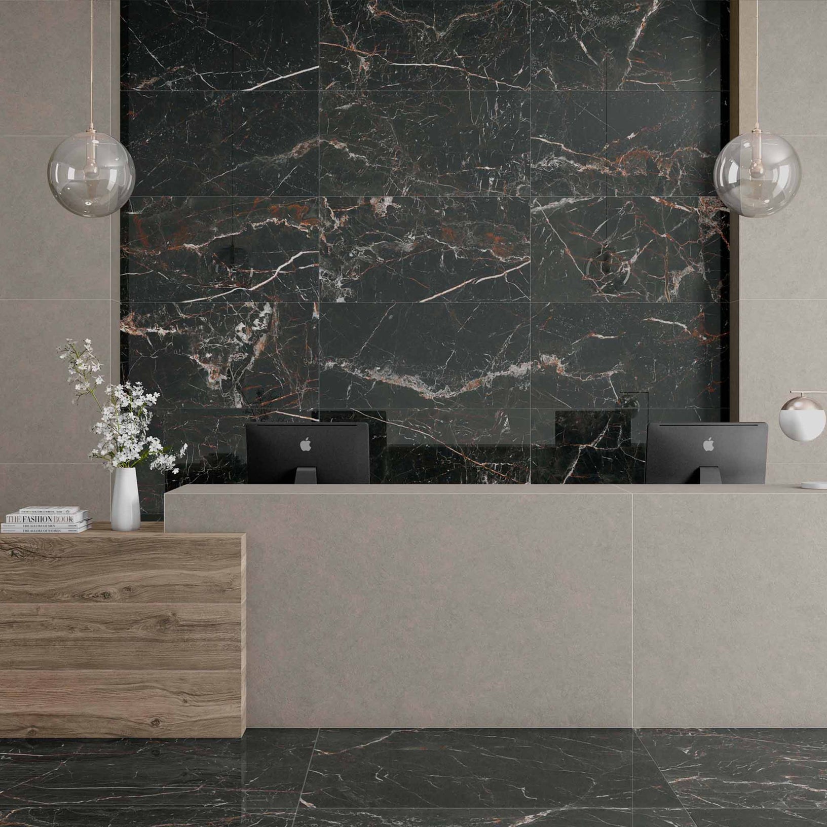 Signature Noir Floor Tile – Porcelain Superstore