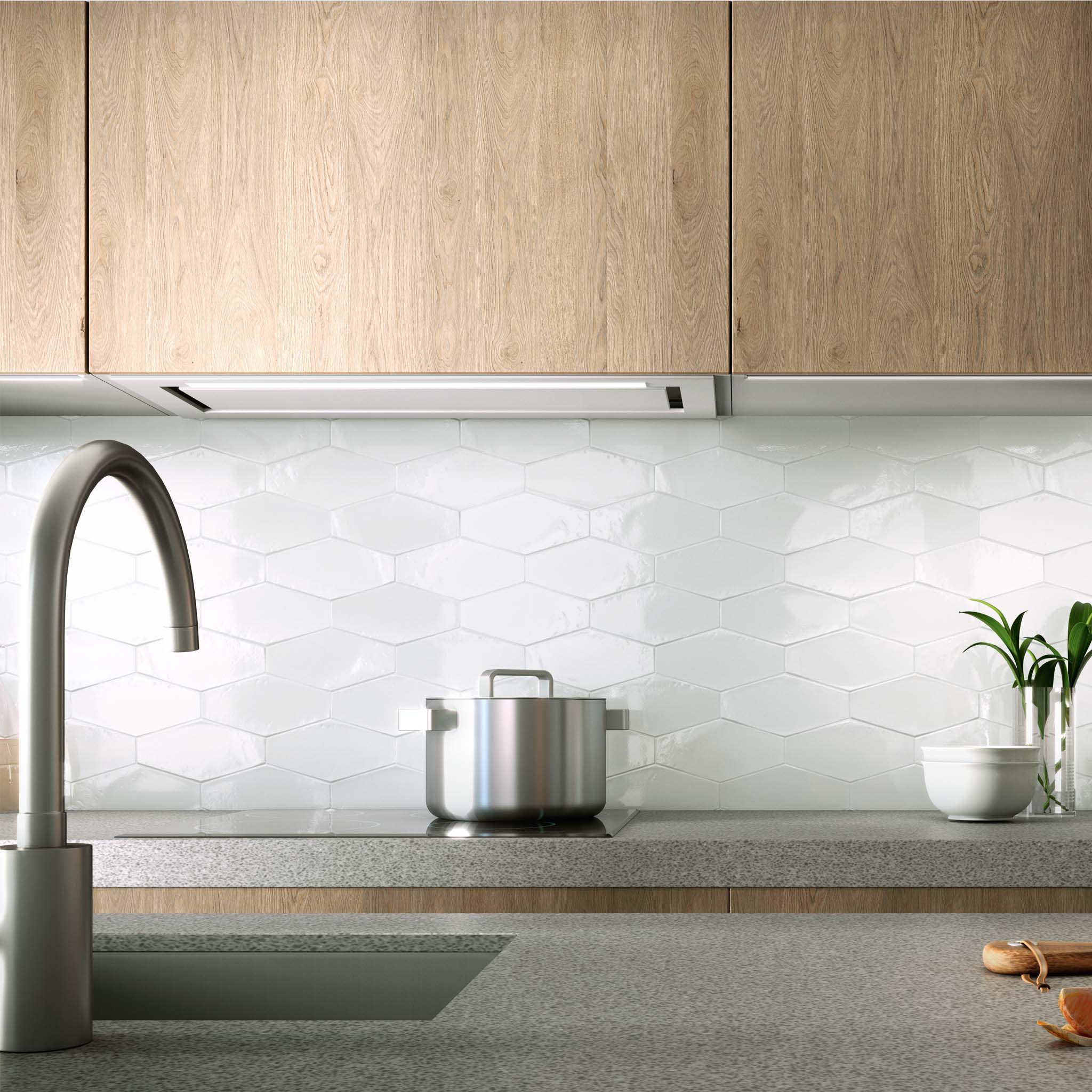 Volta White Wall Tile – Porcelain Superstore