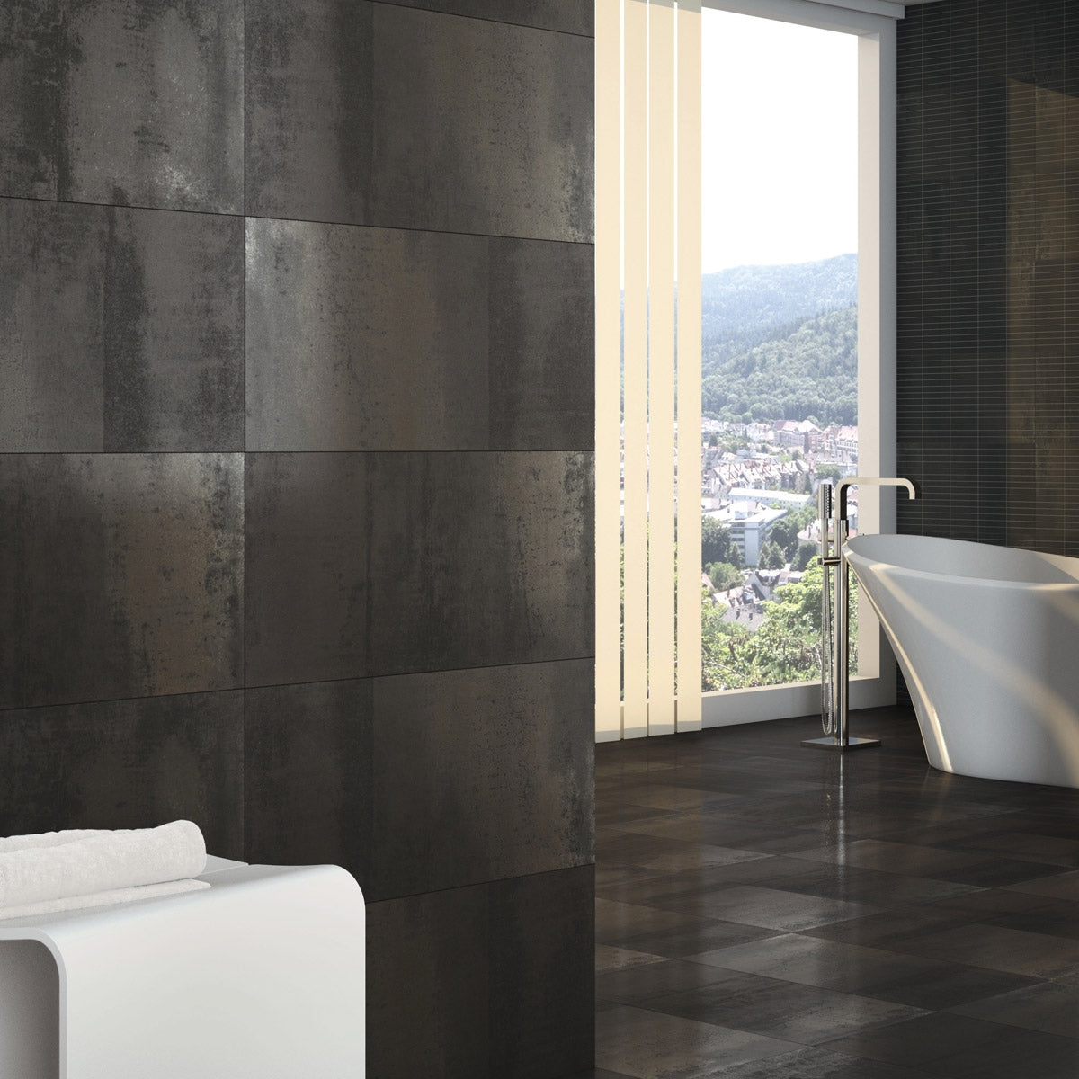 Highline Graphite Tile – Porcelain Superstore