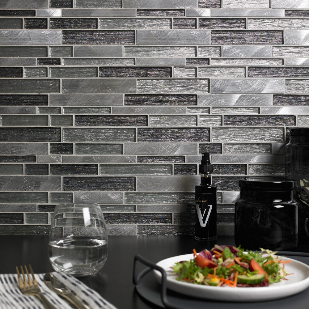 Offset Grey Mix Mosaic Tile – Porcelain Superstore
