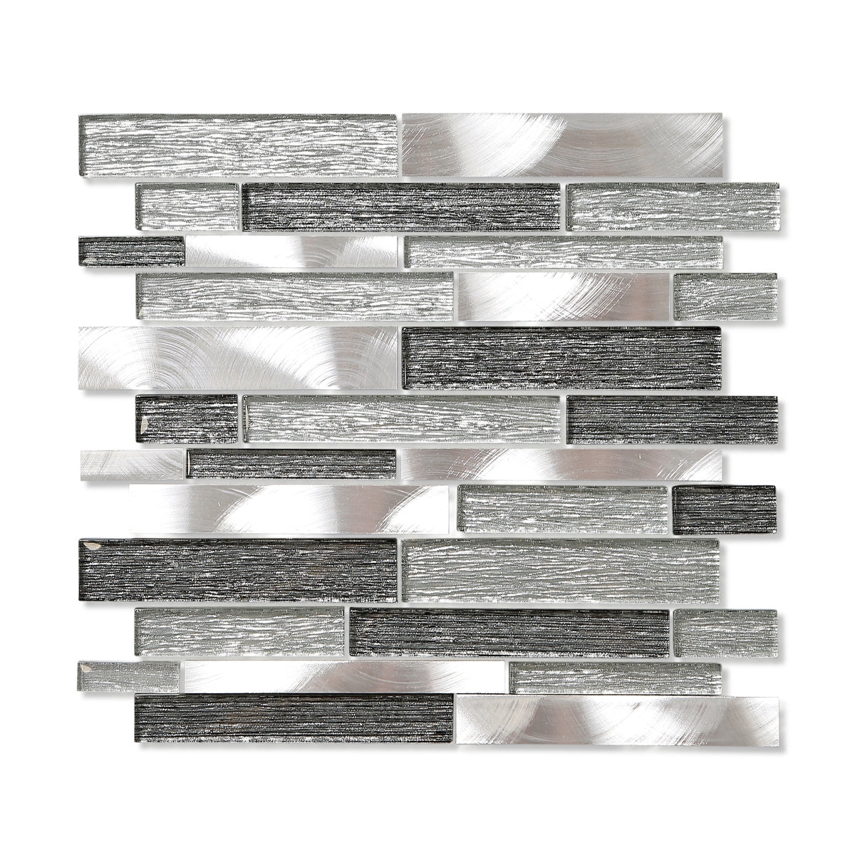 Offset Grey Mix Mosaic Tile – Porcelain Superstore