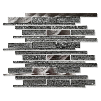 Offset Grey Mix Mosaic Tile – Porcelain Superstore