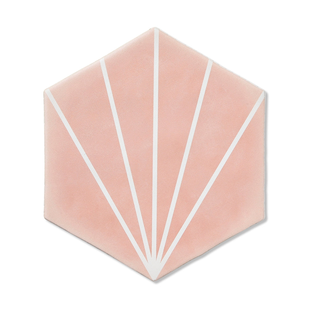 Palm Springs Pink Hexagon Tile – Porcelain Superstore