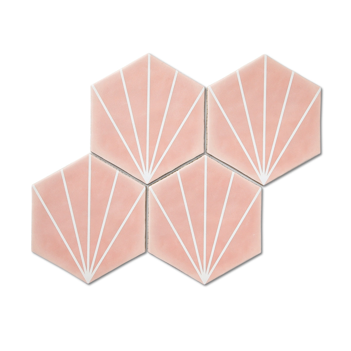 Palm Springs Pink Hexagon Tile – Porcelain Superstore