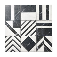 Swoon Mix Decor Patterned Tile - Porcelain Superstore